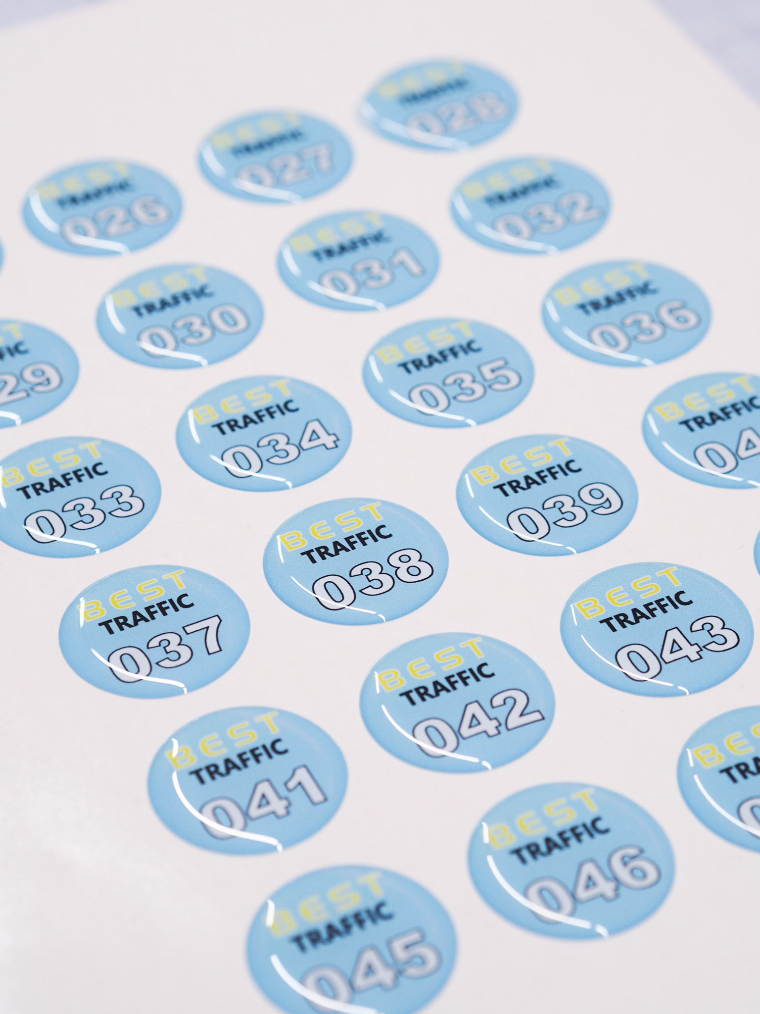 Doming stickers of 3D stickers bestellen? | StickerCompany