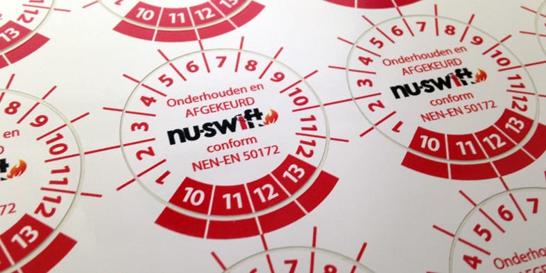 Keuringstickers bestellen? Ook voor NEN 3140 | StickerCompany