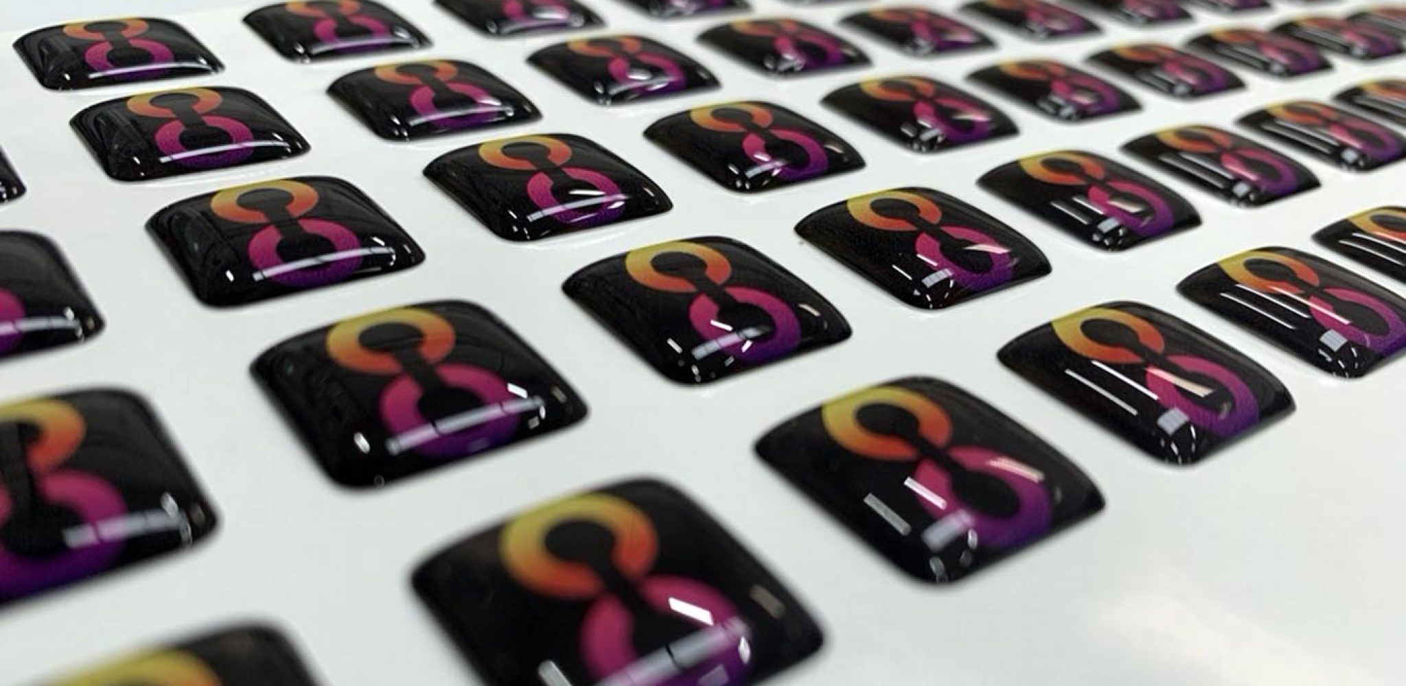 Doming stickers of 3D stickers bestellen? | StickerCompany