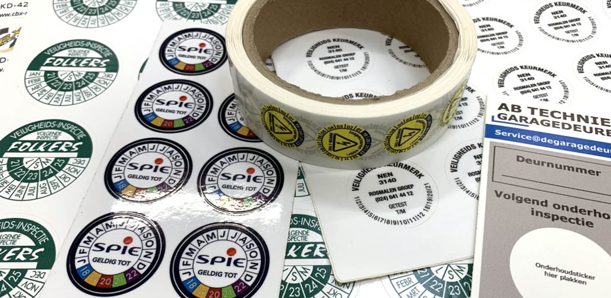 Keuringstickers bestellen? Ook voor NEN 3140 | StickerCompany